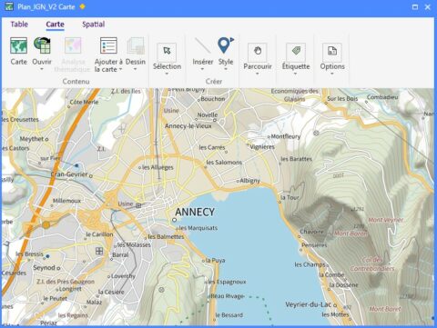 Nouveau MAPINFO PRO 2021 - InfoSIG : Cartographe Géographe expert SIG
