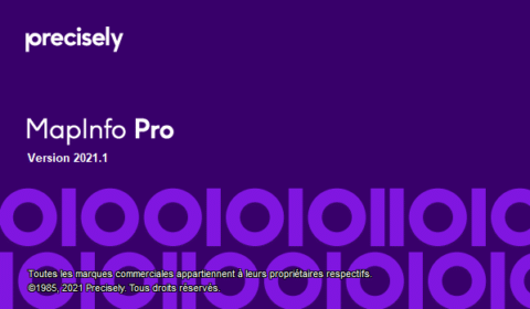 Nouveau MAPINFO PRO 2021.1 - InfoSIG : Cartographe Géographe expert SIG
